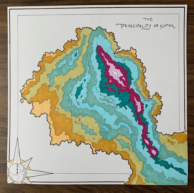 Map climate zones for your fantasy world by Solomonscompass | Fiverr