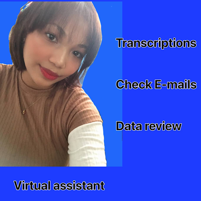 Virtual assistants check email transcription among other functions by ...