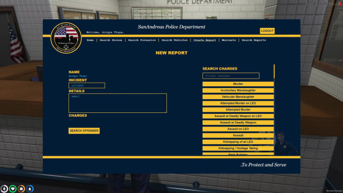 Provide You Fully Fixed Police And Ems Mdt For Qbcore Fivem By