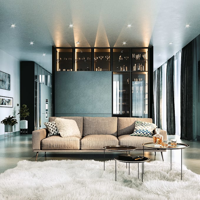 Model and render an entire apartment by Gimaarchviz | Fiverr