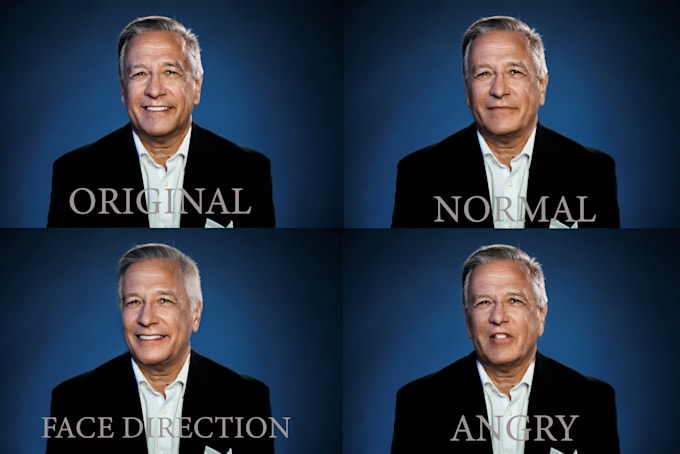 Change facial expressions and body by Ahmedalaa166 | Fiverr