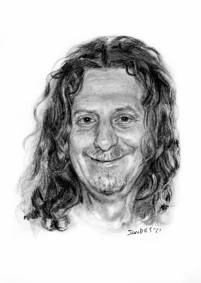 Create portraits in the true language of drawing by Ivansandesart | Fiverr