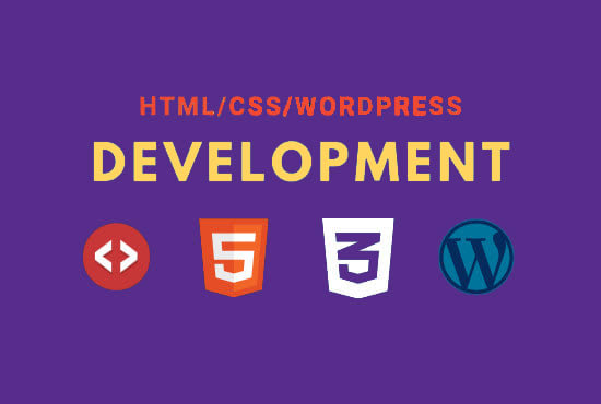 Create a html and css frontend website by Qurerazahid | Fiverr