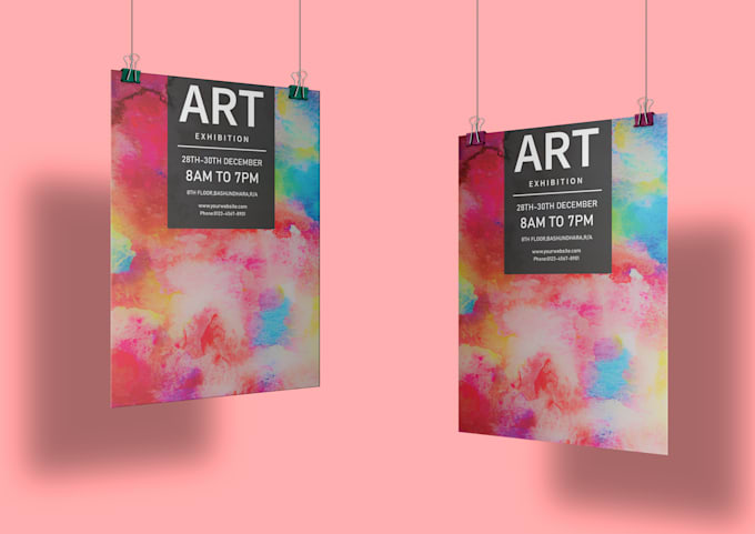 Do eye catching poster design for you by Mdmehranalam | Fiverr