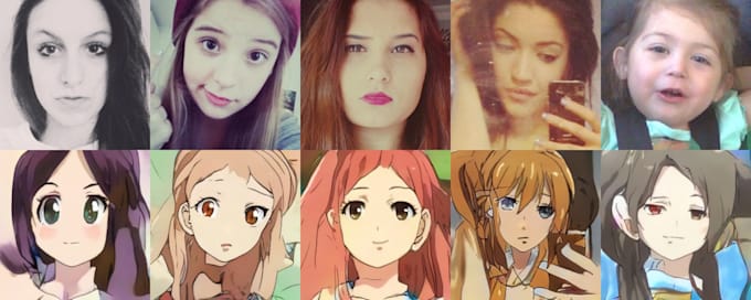 Ai realistic face cartoonization photo animation by Nell_steven | Fiverr