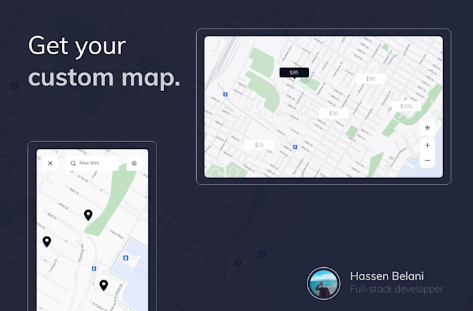 Make you a custom, interactive, stylish google map by Krypt0n | Fiverr