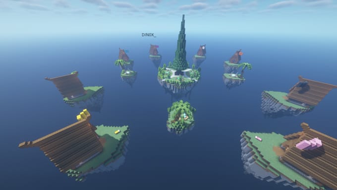 Build a perfect minigame map for your server in minecraft by Din0x ...