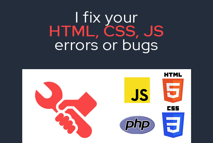 Edit or fix any html, css, javascript by Emirtanir | Fiverr