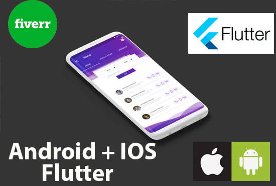 Develop android and ios app using flutter by Imrandesign | Fiverr