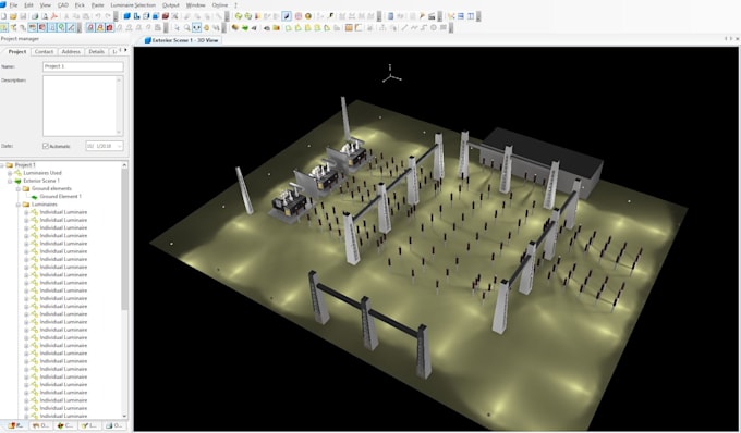 Design lighting system using dialux, dialux evo and autocad by ...