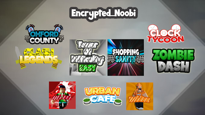 Make a logo for your roblox game by Encrypted_noobi | Fiverr