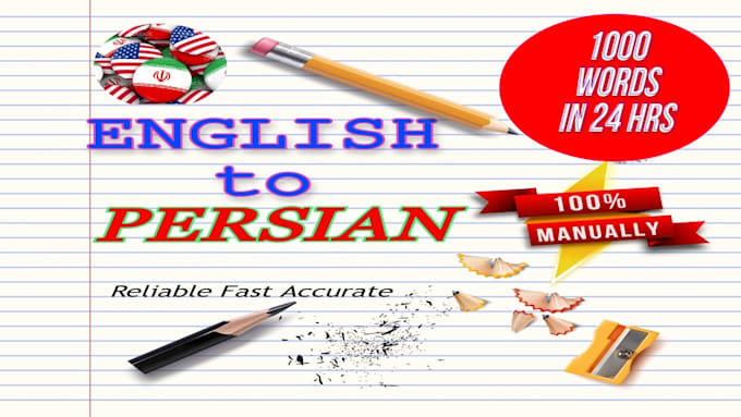 Translate english to persian farsi professionally by Persianer | Fiverr