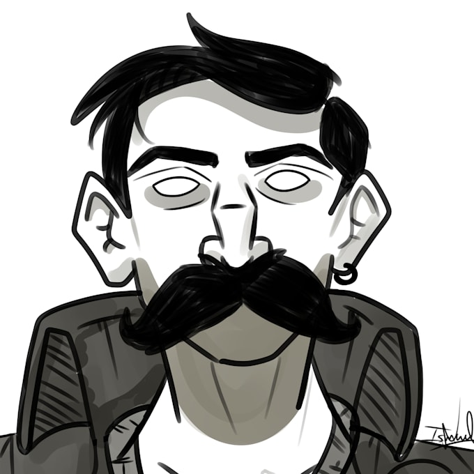 Draw quick sketches of characters by Ashysir | Fiverr