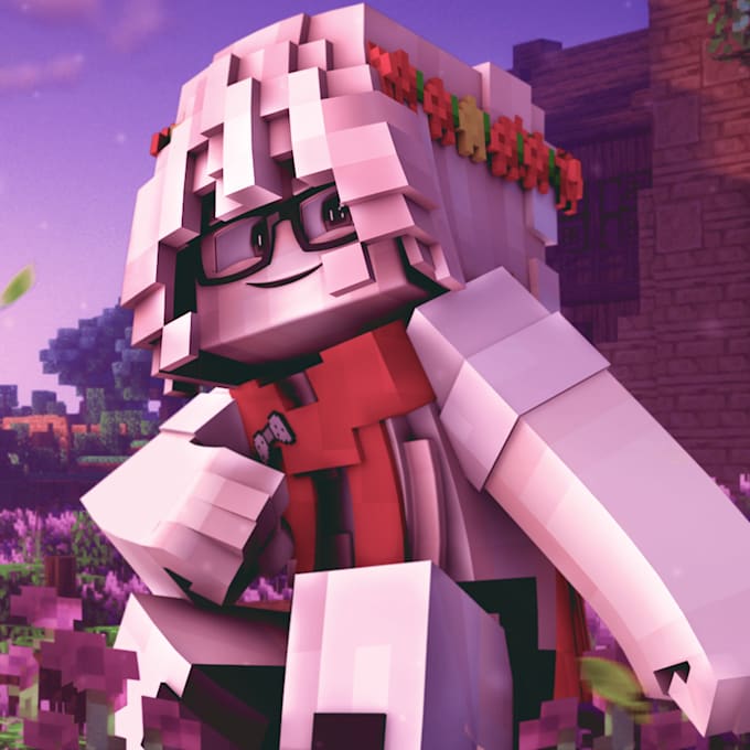 Create a scenery minecraft avatar render by Wood_ultra | Fiverr