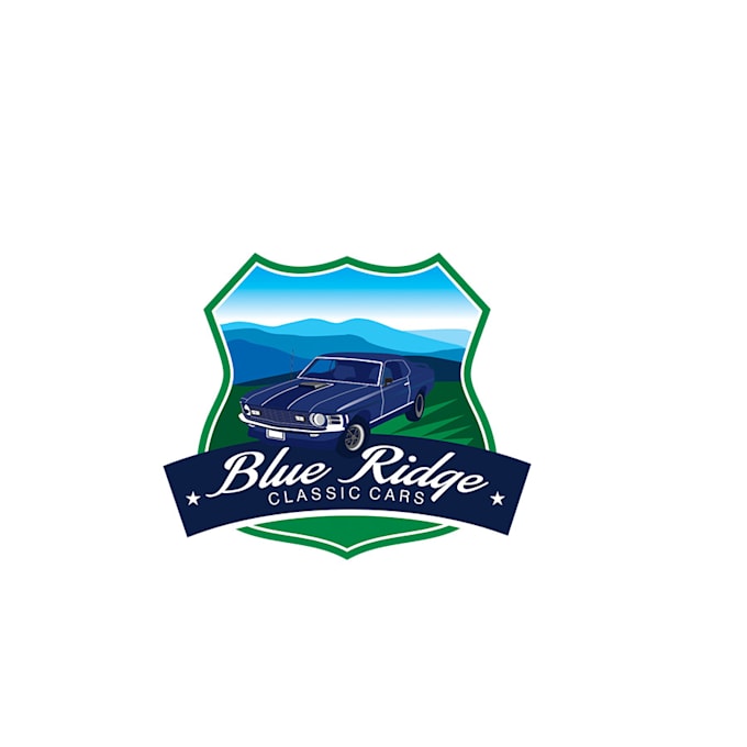 Design blue ridge classic cars logo in 1 day by David_reese | Fiverr