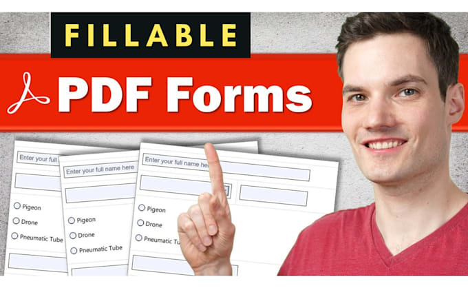Create fillable pdf form, fillable pdf form creation by Raisalman1000 ...