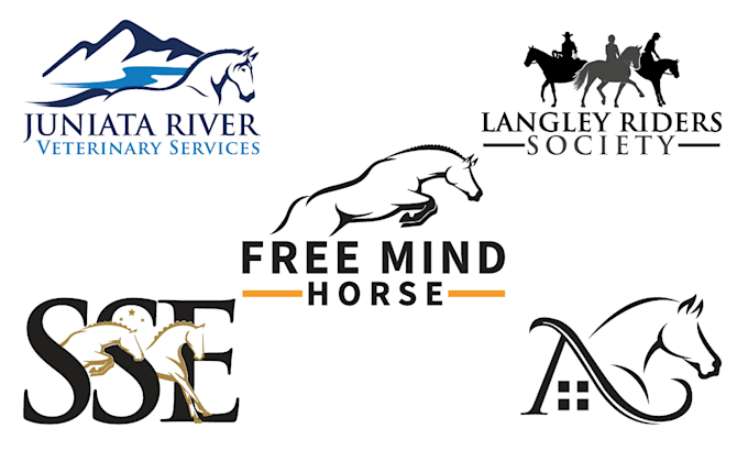 equine logo design