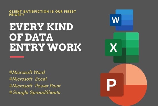 Work of microsoft office, ms word, ppt, inpage, excel projects by ...