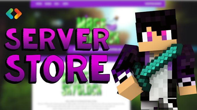 Setup a store for your minecraft server by Vanillaproject | Fiverr