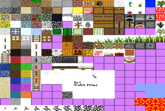 Make a basic texture pack for minecraft by Thecyanacidball | Fiverr