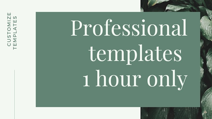 Design creative, unique and beautiful template for you by Saman_rafiq ...