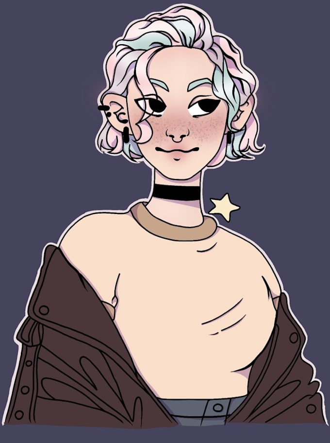 Draw a cute pfp for you in my style with various options by ...