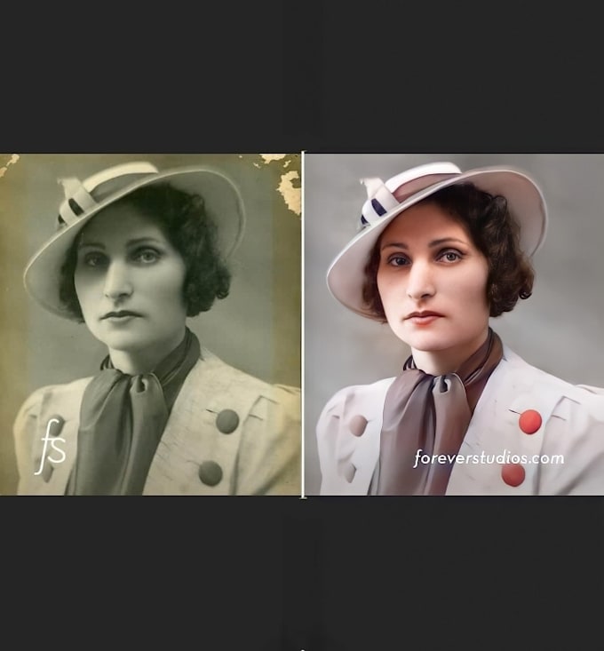 Colorize and restored your photos in only 30 minutes by Arbaj007 | Fiverr