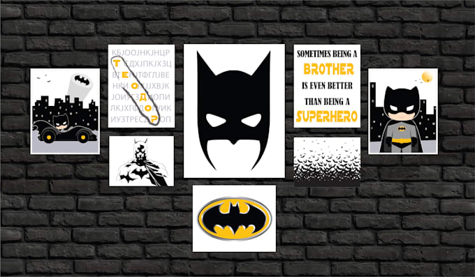 Draw unique illustration for kids wall poster illustrations by Vanja ...