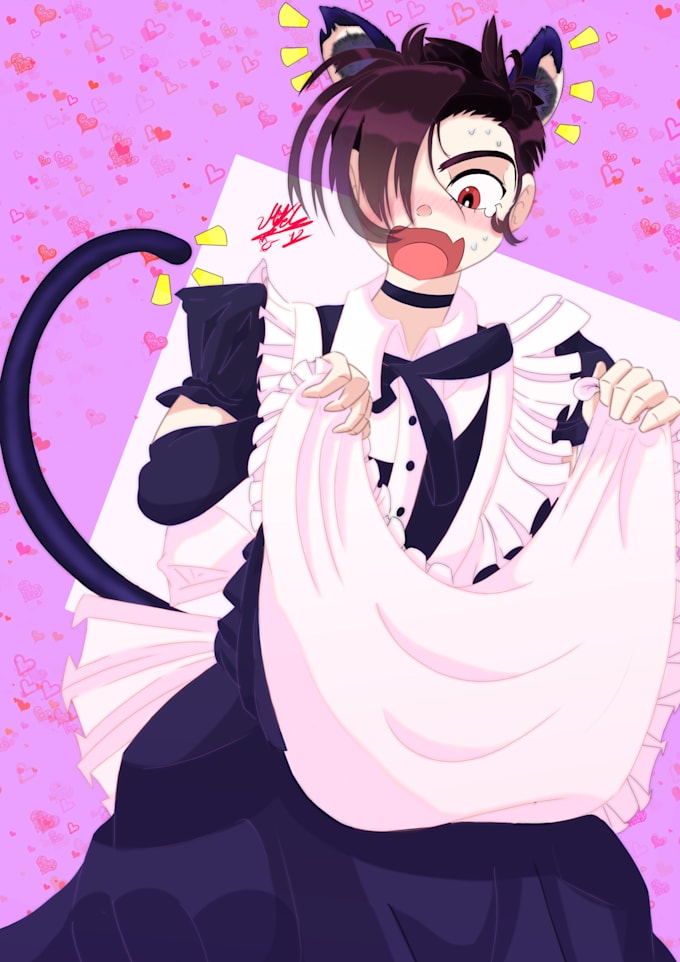 Draw small cartoon characters by Andamaking | Fiverr