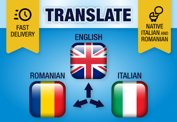 Professionaly translate from romanian to italian and viceversa any type ...