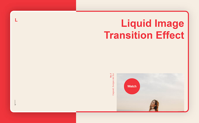 Create This Liquid Image Transition Hover Effect With Threejs And Gsap Animation By Icodeayush