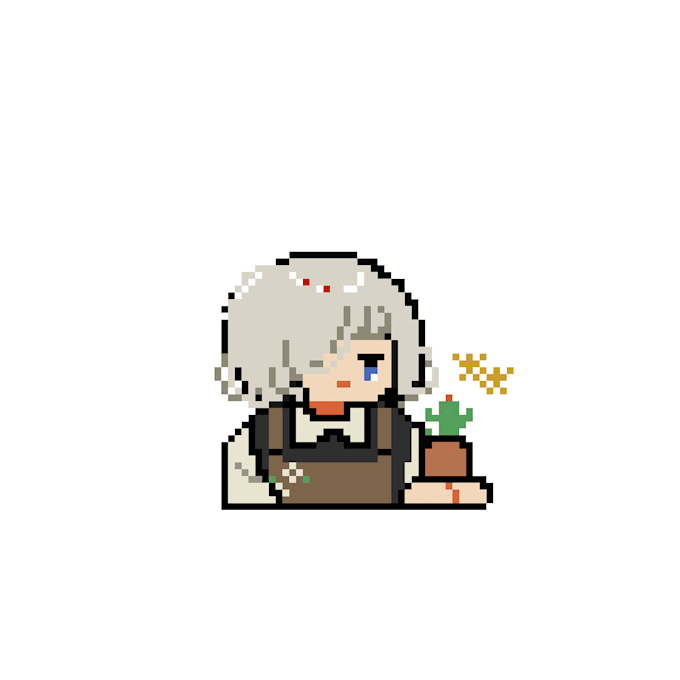 Draw pixel art chibi character by Mocha51 | Fiverr