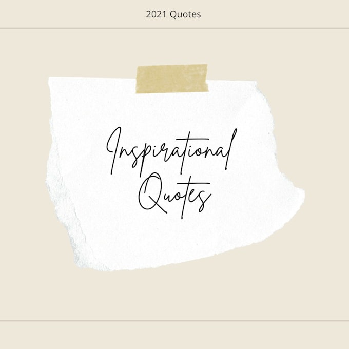 Create inspirational quotes with your logo by Namra_abdullah | Fiverr