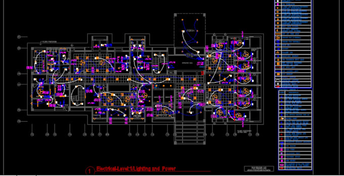 Do electrical hv and lv design drawing estimate by Elec365 | Fiverr