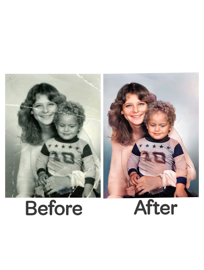 Colorize and restore your old photos by Alfezkhan678 | Fiverr