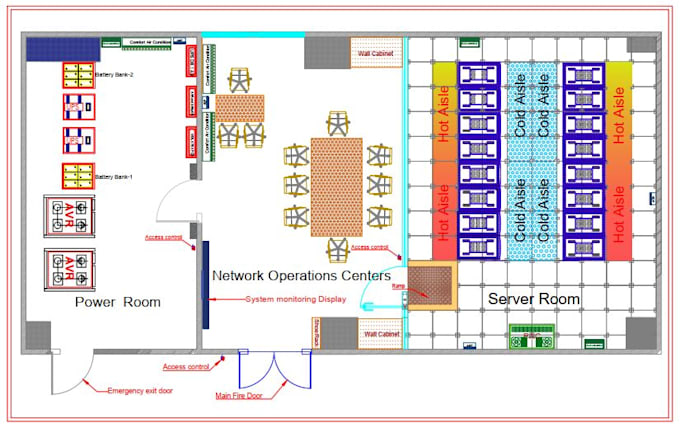 Do data center infrastructure designing and planning by Robiul_eee | Fiverr