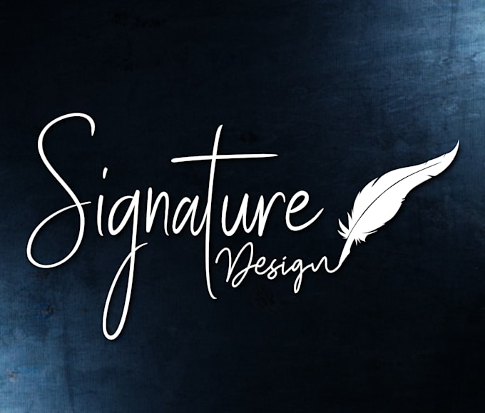 Provide eye catchy hand drawn signature logo by Earl_blair | Fiverr