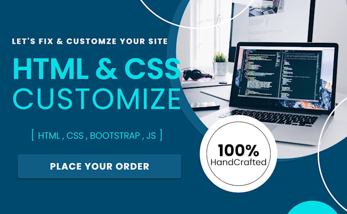 Fix or redesign your html bootstrap website by Mohammudullah | Fiverr