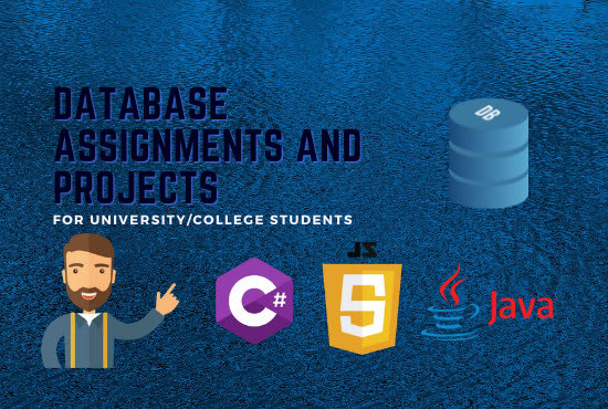 Do database projects with er diagram by Mammarkhan1 | Fiverr