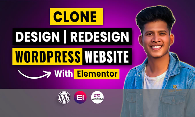Replicate, copy clone website, duplicate wordpress website redesign by elementor by Uttom_ray ...