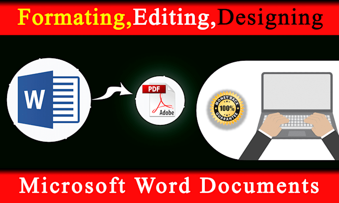 Do microsoft word documents edit, formatting and re design by Hamza ...