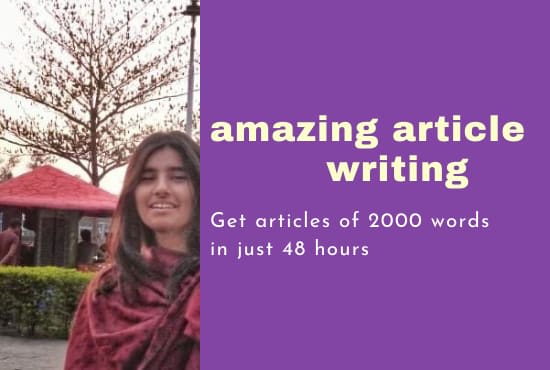 Write amazing articles for you by Muntahakarim | Fiverr