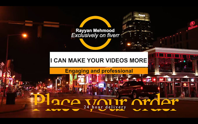 Do amazing video editing for youtube by Rayyan_mehmood | Fiverr