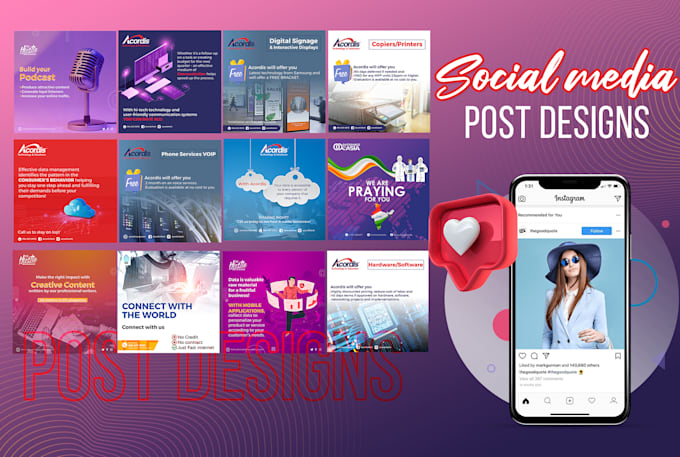 Design perfect posts for you by Zakiabbas110 | Fiverr