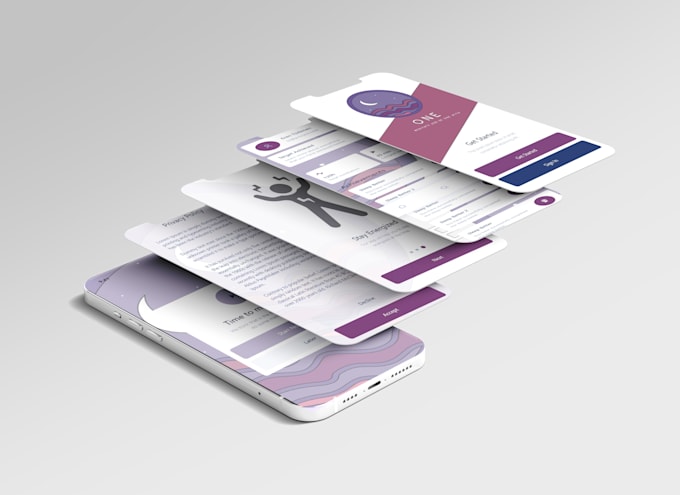 Make professional and creative ui design for mobile app by Adarshforu ...