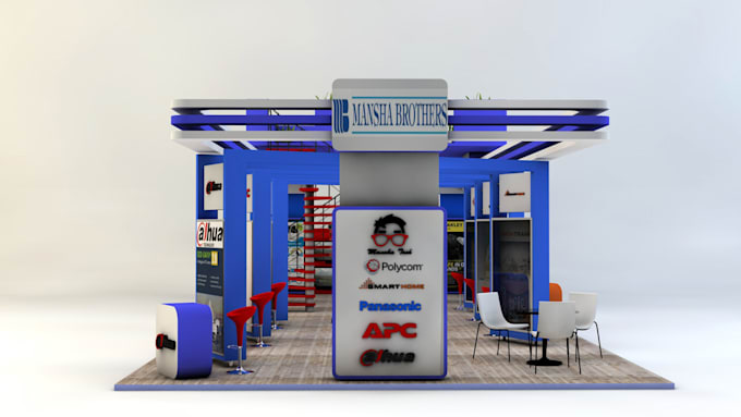 Design 4k virtual set, and 3d model for studio and youtube by ...