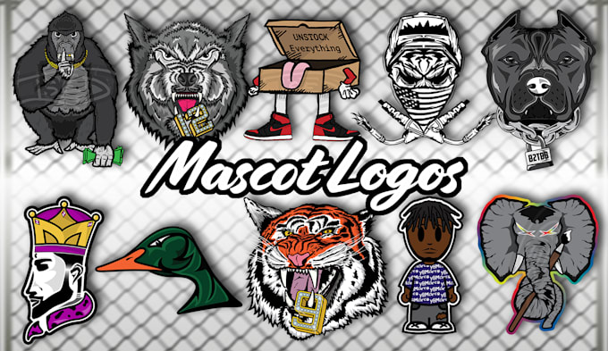 Create an awesome mascot logo for you with multiple samples by ...