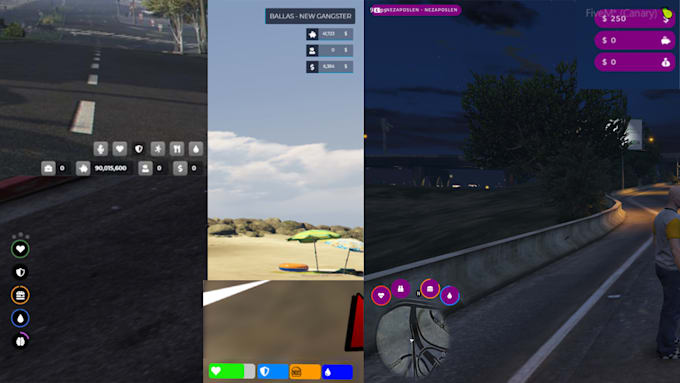 Make unique fivem customized huds by Meggadev | Fiverr