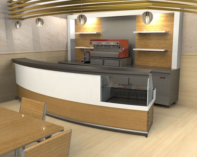 Design interiors of houses restaurant and cafe in 2d and 3d by Bmwahbi ...