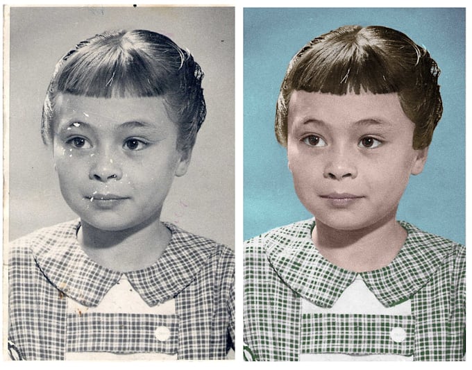 Colorize and restore your old photos by Bhadhya | Fiverr